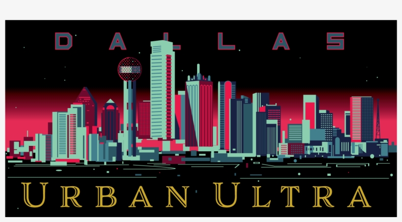 Atlanta Drawing Skyline Dallas - Dallas Urban Ultra PNG Image ...