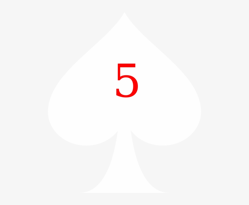 Download White Spade Clip Art At Clker | Transparent PNG Download | SeekPNG
