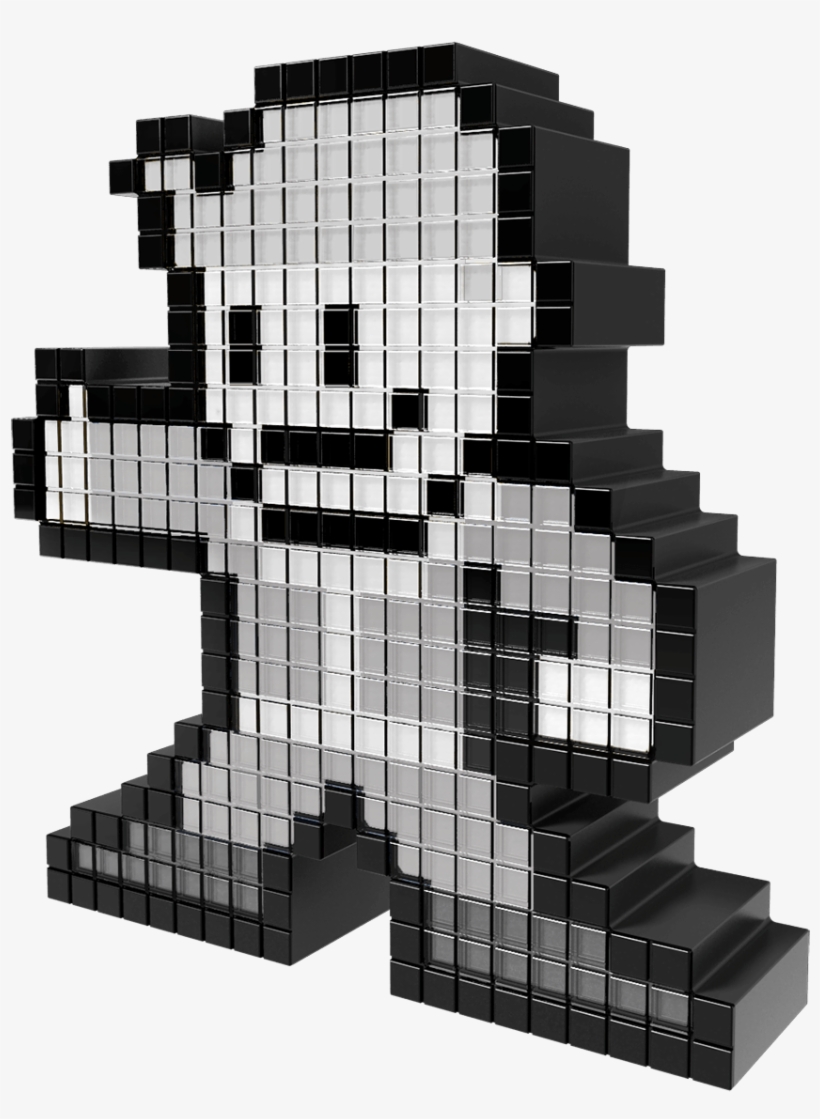 Pixel Pals Fallout 4 Bw Vault Boy - Pixel Pals Vault Boy PNG Image ...