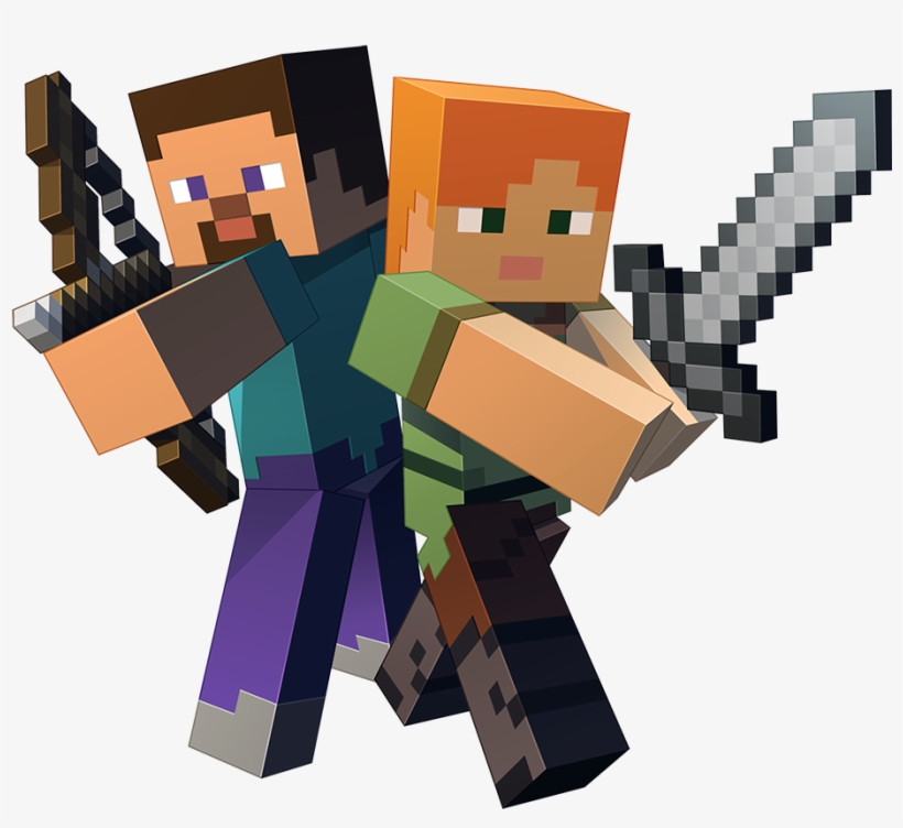 Minecraft Is A Game About Placing Blocks And Going - Minecraft Steve E ...