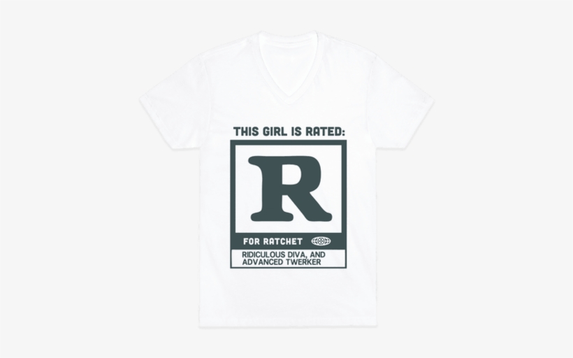 Rated R Ratchet Girl Shirt - Adventures Of Duane & Brando / Lp PNG ...