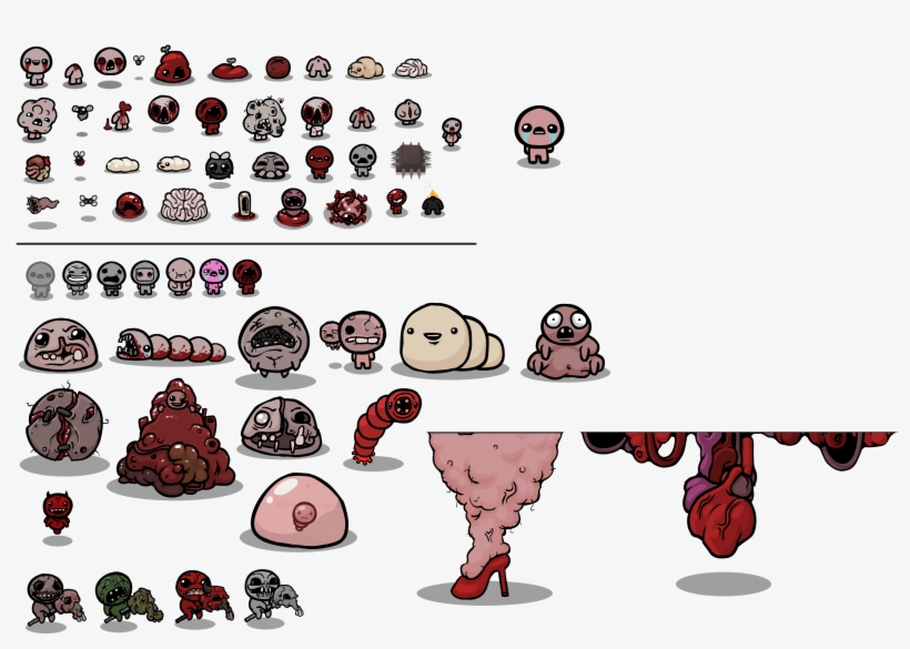 A - Isaac Enemy PNG Image | Transparent PNG Free Download on SeekPNG