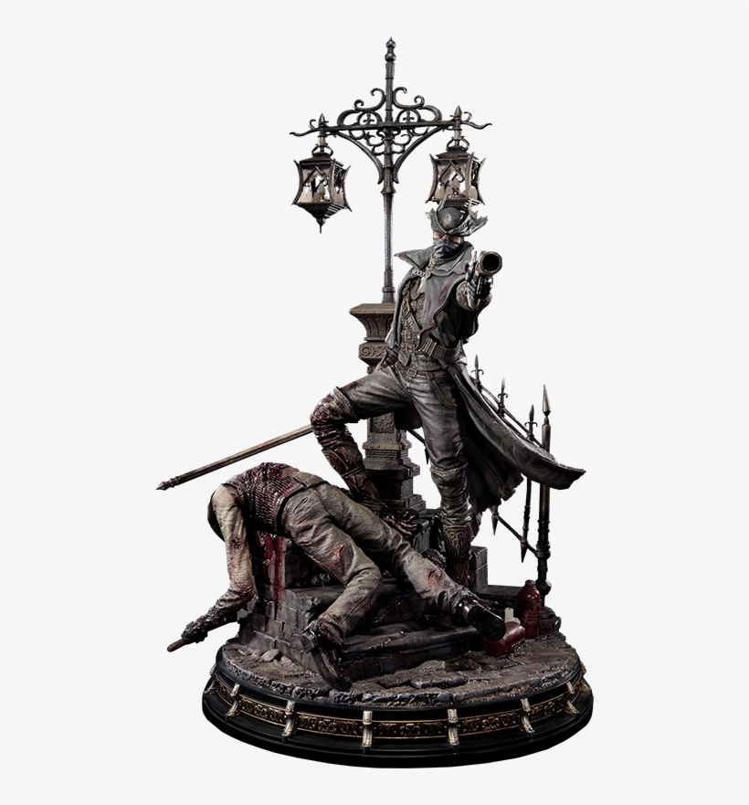 28" Bloodborne - Bloodborne Old Hunters Statue PNG Image | Transparent ...
