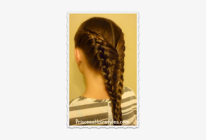 "diving Mermaid Braid" Tutorial Princesshairstyles - Mermaid Braids ...