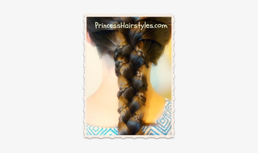 Pretty And Easy Braiding Tutorial, Micro Braid Lattice - Braid PNG ...