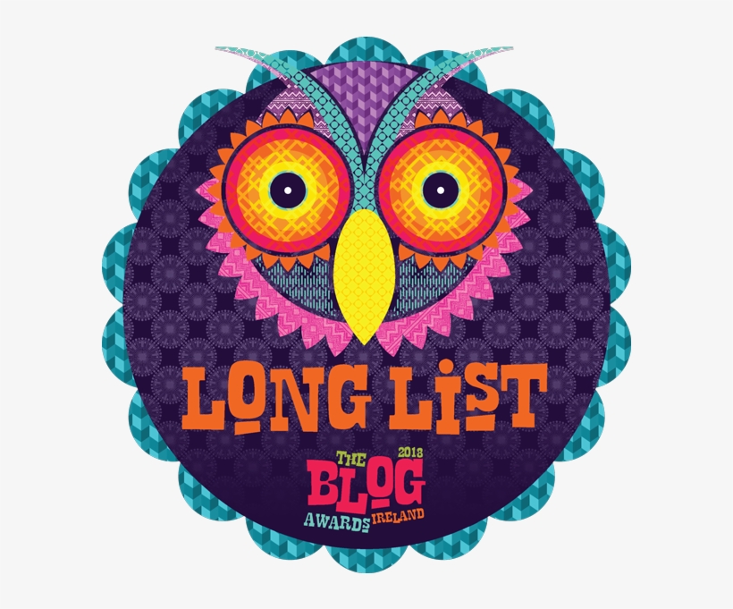 Longlisted For The 2018 Blog Awards Ireland - Blog Award PNG Image ...