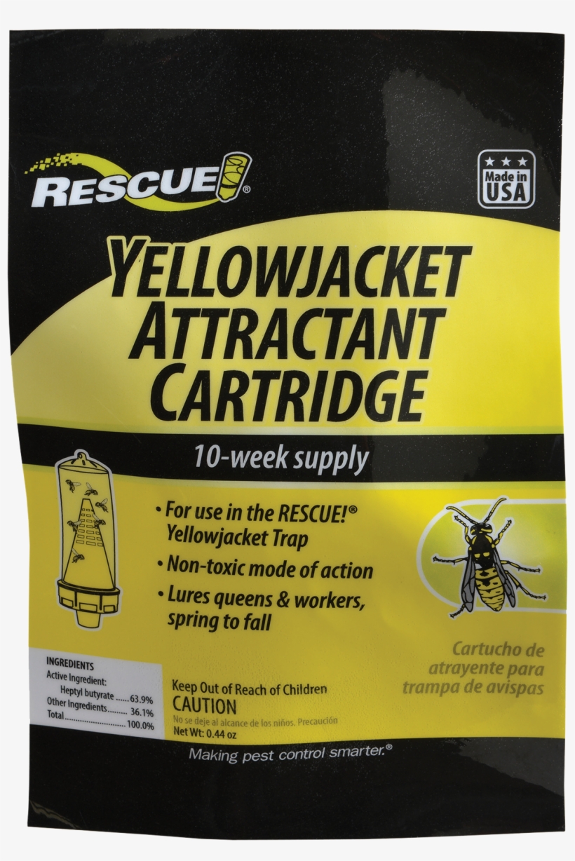 Rescue Yellow Jacket Attractant Cartridge For Insect - Sterling ...