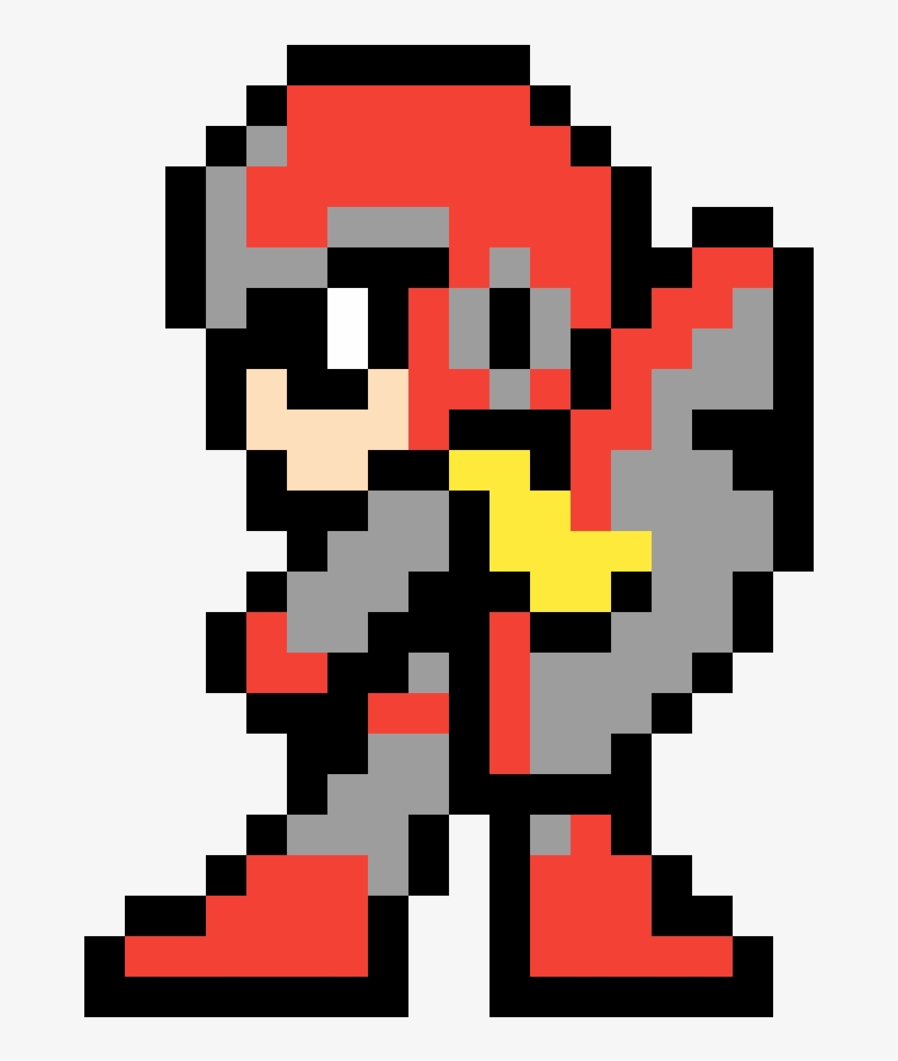Protoman - Megaman Protoman 8 Bit PNG Image | Transparent PNG Free ...