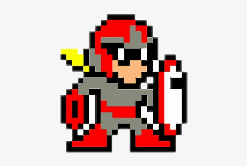 Protoman 8 Bit Png PNG Image | Transparent PNG Free Download on SeekPNG