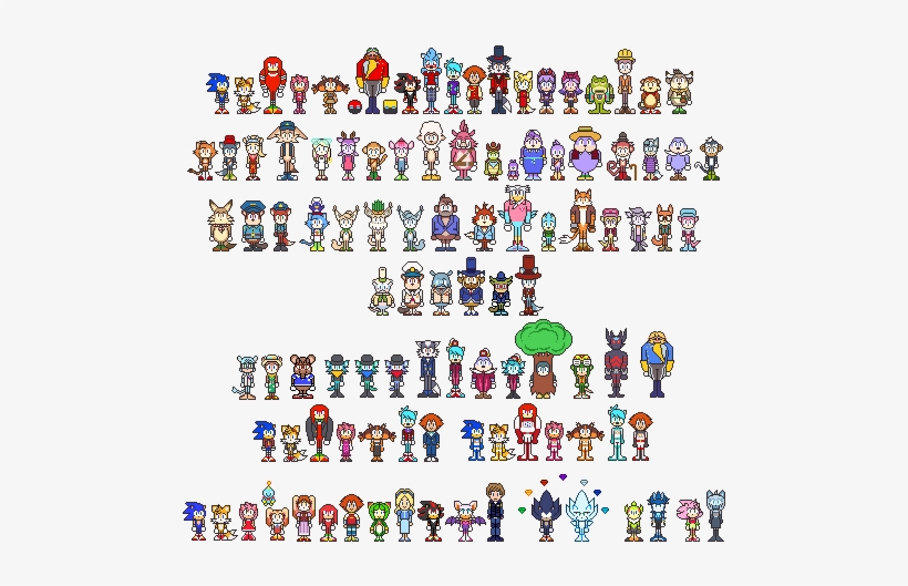 3 - Sonic Forces Custom Character Sprite PNG Image | Transparent PNG ...