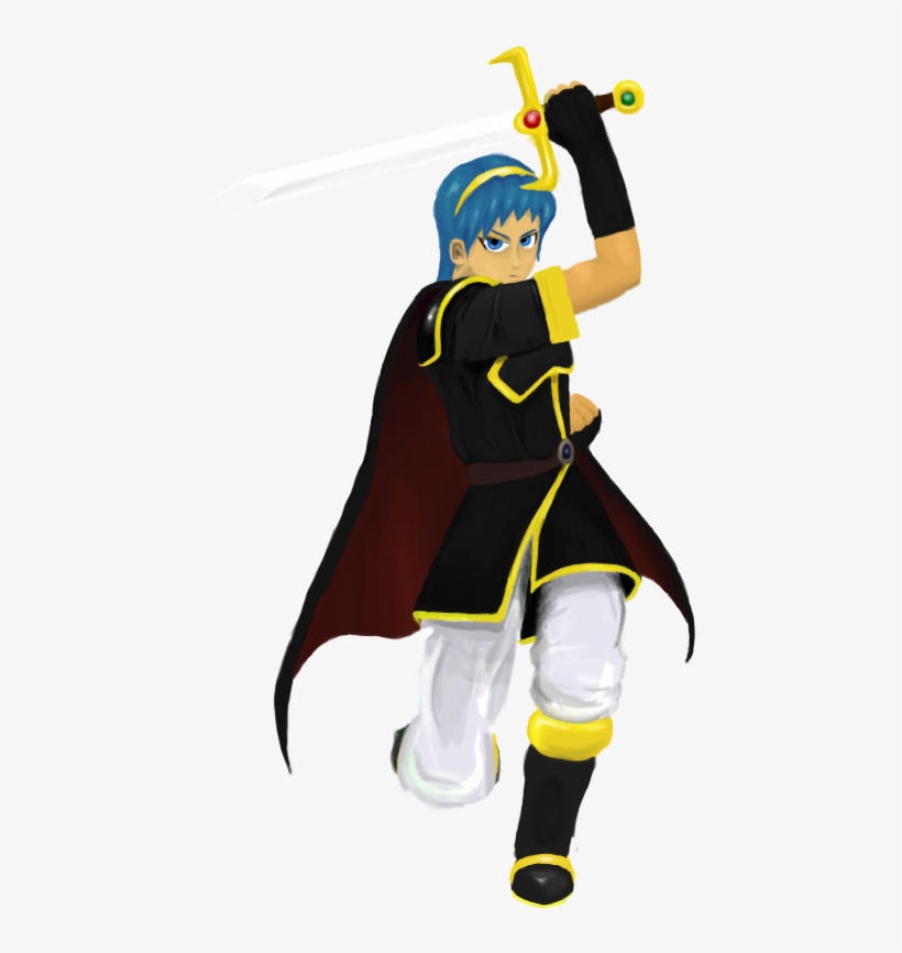 Black Marth - Drawing PNG Image | Transparent PNG Free Download on SeekPNG