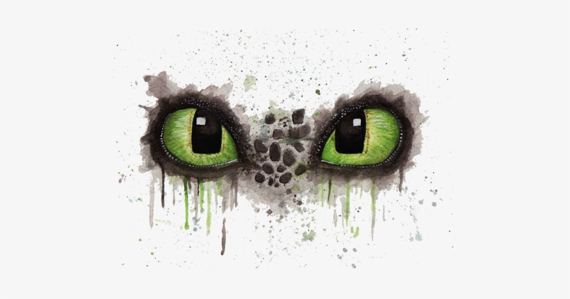 Download One Sheet Of - Toothless Eyes Drawing | Transparent PNG ...