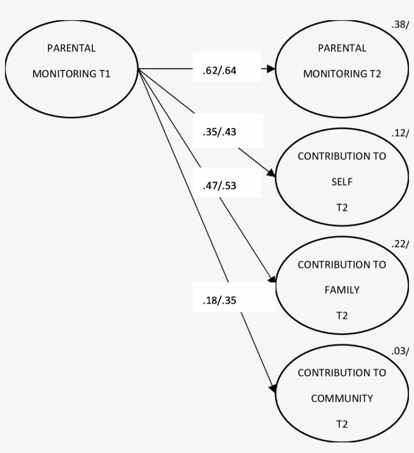 Model Tested For The Adolescents And Emerging Adults - Diagram PNG ...