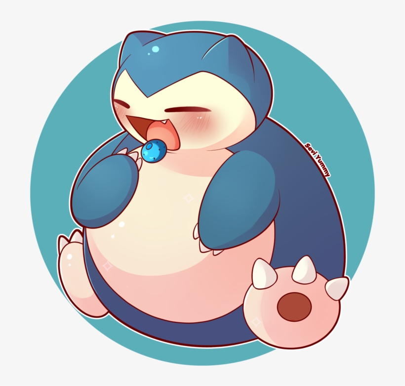 Snorlax By Seviyummy On Deviantart - Transparent Snorlax Png PNG Image ...