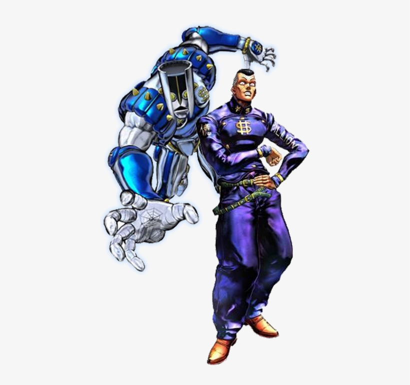 Download Jojo's Bizarre Adventure - Okuyasu And The Hand | Transparent ...