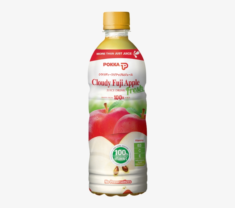 Cloudy Fuji Apple Juice - Juice PNG Image | Transparent PNG Free ...