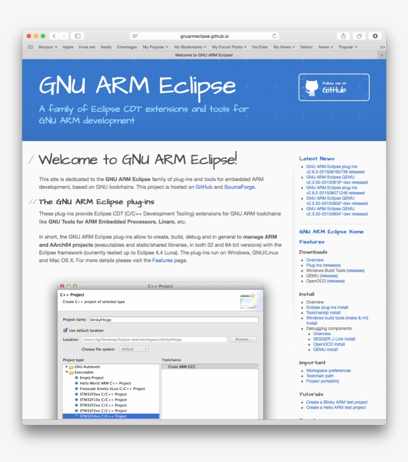 Github Io Gae Home - Gnu Arm Eclipse PNG Image | Transparent PNG Free Download on SeekPNG