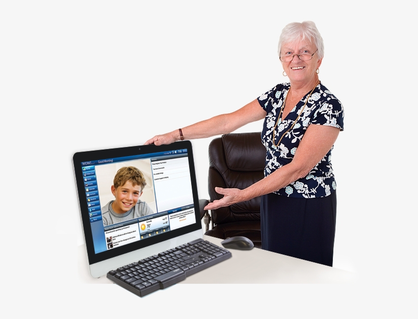 Old Lady - Computer PNG Image | Transparent PNG Free Download on SeekPNG