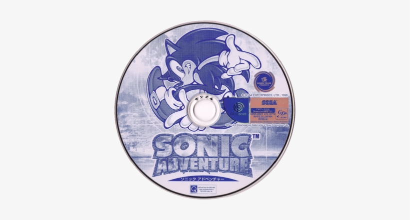 Original Gd-rom Disc - Sonic Adventure PNG Image | Transparent PNG Free ...