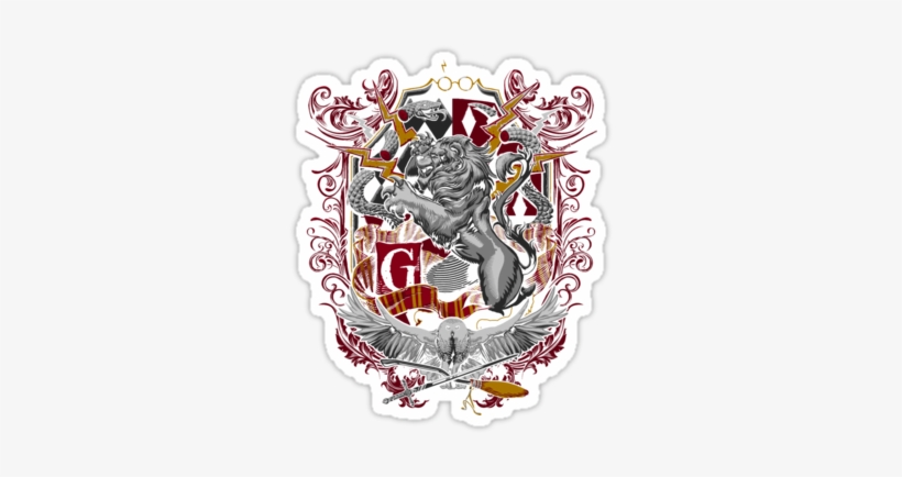 Gryffindor Crest By Jimiyo - Gryffindor PNG Image | Transparent PNG ...