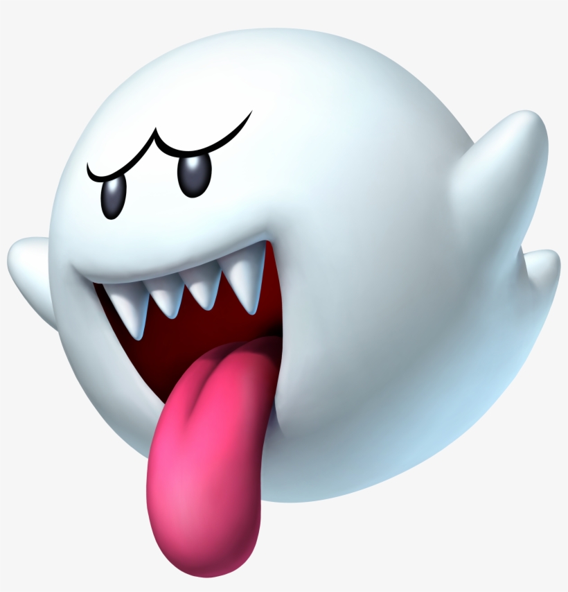 Mario Ghost Vector