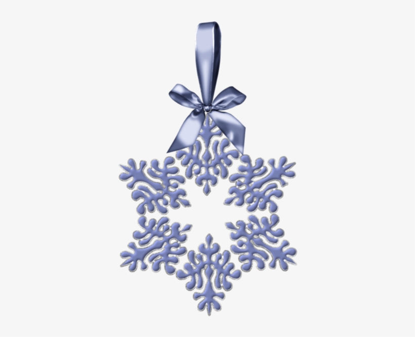 Blue Snowflake Christmas Ornament Png Clipart - Snowflake Ornaments ...