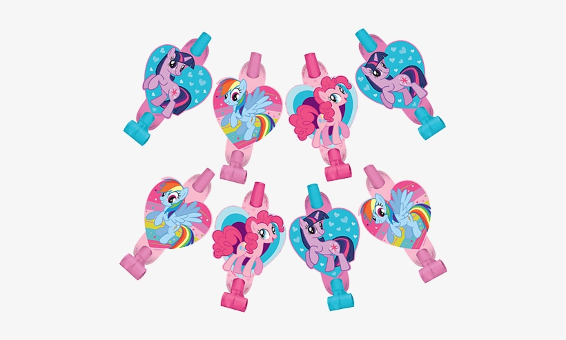 My Little Pony Party Blowers - Amscan My Little Pony Blowouts PNG Image ...
