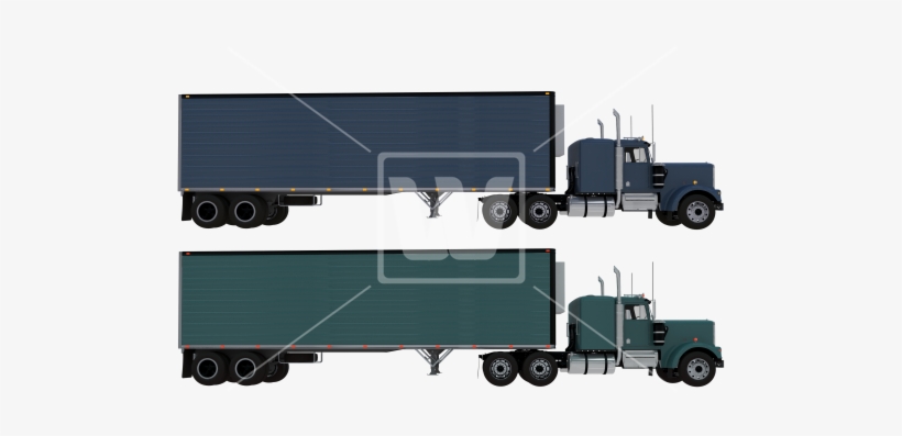 Semi Truck Side View PNG Image | Transparent PNG Free Download on SeekPNG