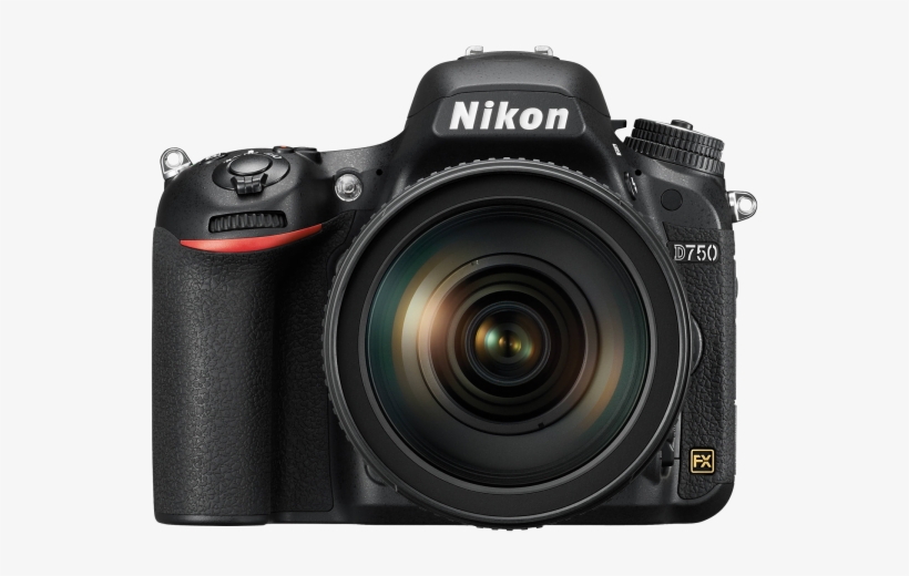Dslr Cameras - Nikon D750 Front PNG Image | Transparent PNG Free ...