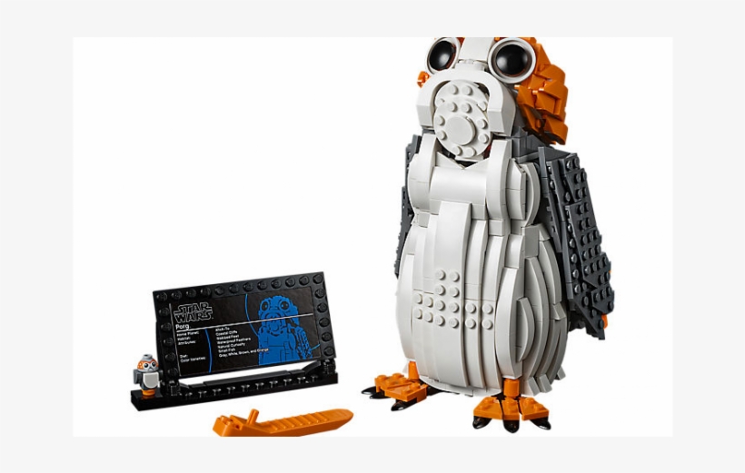 The Last Jedi Porg Lego Set Out Now - Lego Star Wars Porg PNG Image ...