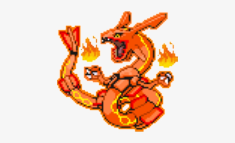 Flame Rayquaza - Project Pokemon Aura Rayquaza PNG Image | Transparent ...