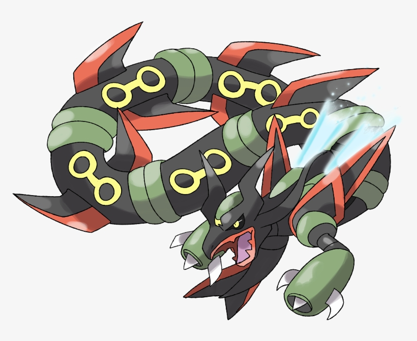 Mega Rayquaza By Phatmon66 - Mega Rayquaza Fan Made PNG Image ...