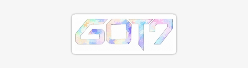 "got7 Pastel Logo" Stickers By Nicki17 - Sticker PNG Image | Transparent PNG Free Download on ...