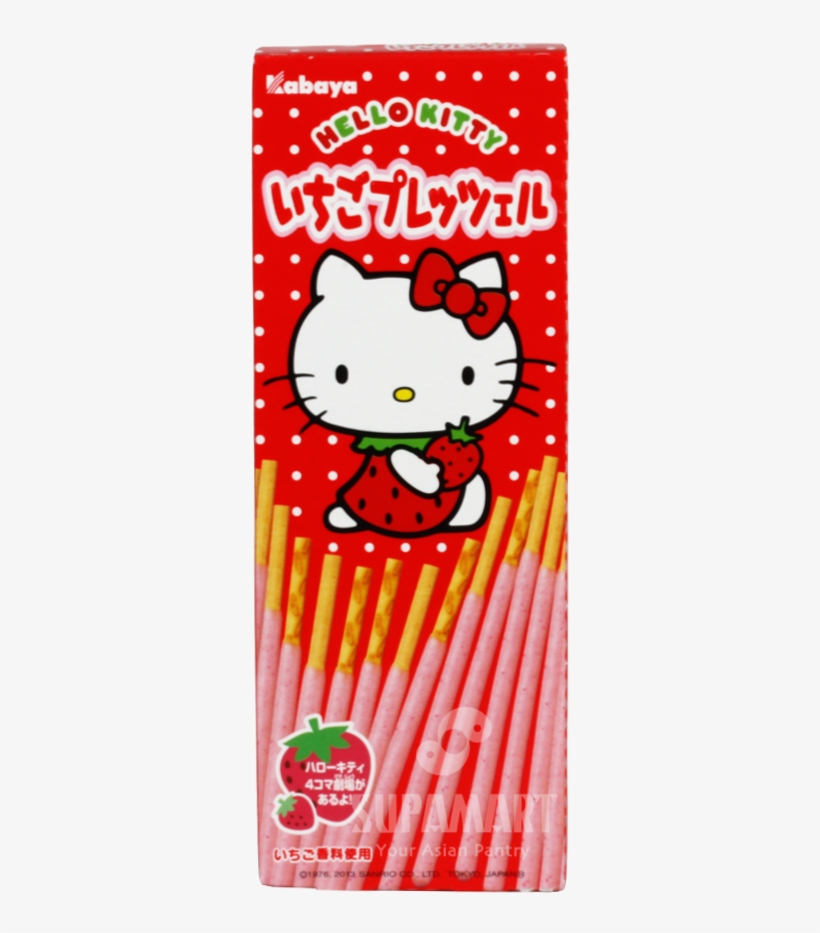 Hello Kitty Strawberry Pocky - Hello Kitty Pocky PNG Image ...