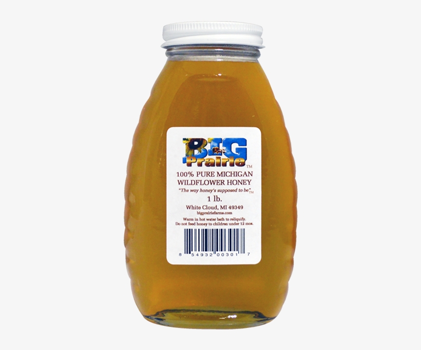 Big Prairie Honey Michigan Honey Jar Jar-1 Lb - Big Prairie Honey ...