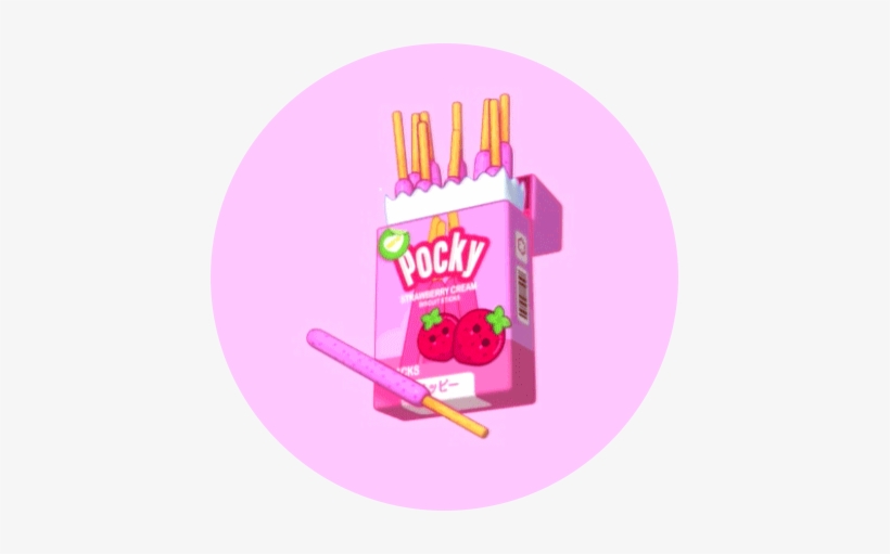 Kawaii Pocky Freetoedit Sticker Chasityjay Png Kawaii - Pocky Biscuit ...