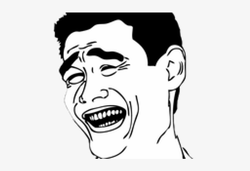 Download Trollface Png Transparent Images - Yao Ming Face Ew ...