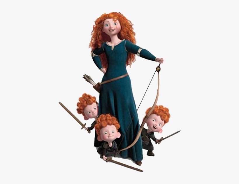 Download Merida Bros - Merida And Her Brothers | Transparent PNG ...
