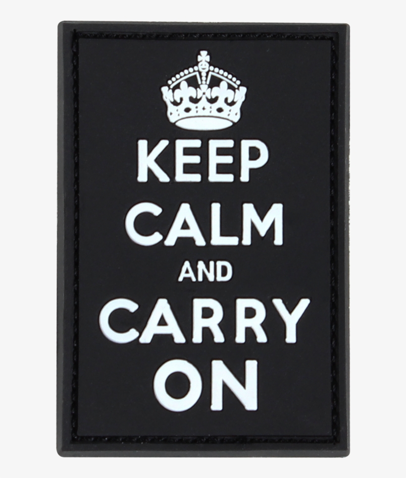 Pvc Keep Calm, Carry On Moral Patches - Keep Calm And Carry On Brexit ...