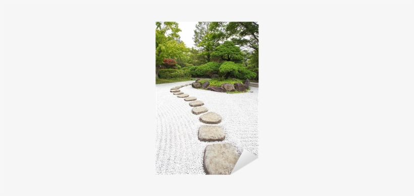 Download Zen Stone Path In A Japanese Garden Sticker • Pixers® - Poster ...