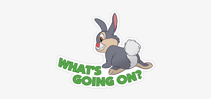 Viber Sticker «thumper» - Sticker PNG Image | Transparent PNG Free ...