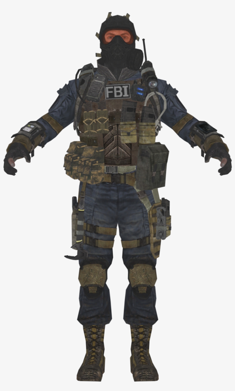 Fbi Assault Model Boii - Call Of Duty Cpt Price PNG Image | Transparent ...