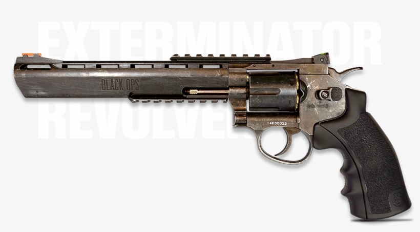 Exterminator Full Metal Revolver 8\ - Black Ops Exterminator Revolver ...