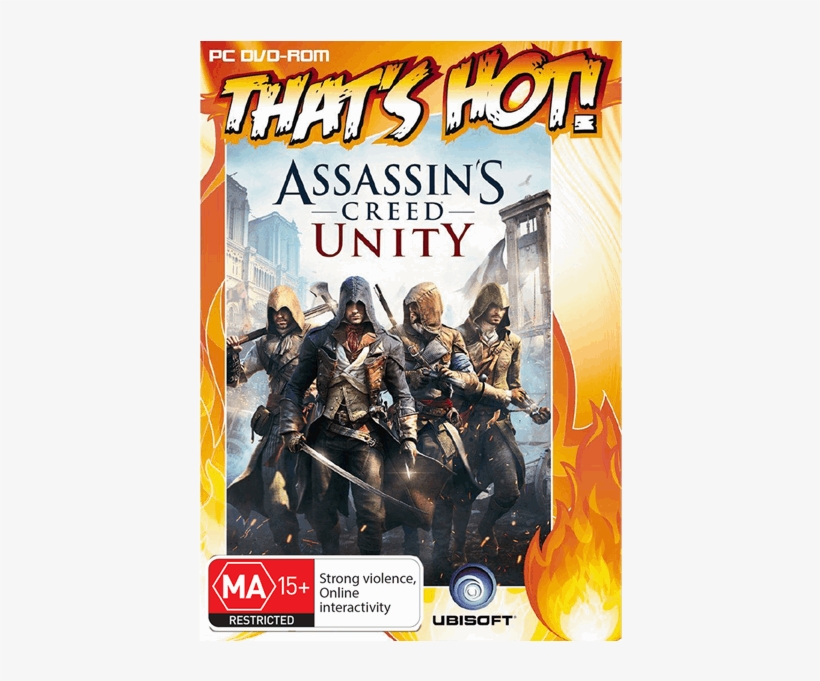 Assassin's - Ac Unity Pc (or) Assassins Creed Pc PNG Image ...