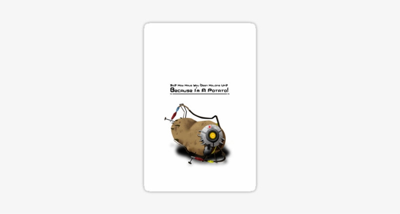 Download Portal 2 Glados Potato | Transparent PNG Download | SeekPNG
