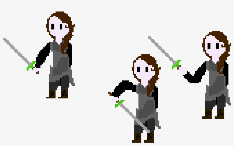 Sword Stances - Sword Stance Pixel Art PNG Image | Transparent PNG Free ...