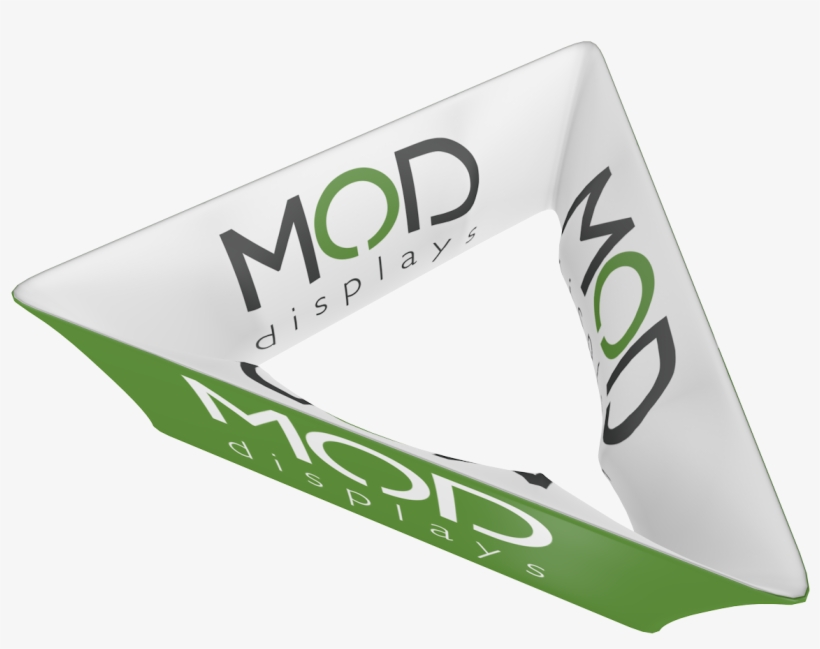 Blimp Trio Tapered Triangle Hanging Sign Double-sided - Triangle PNG ...