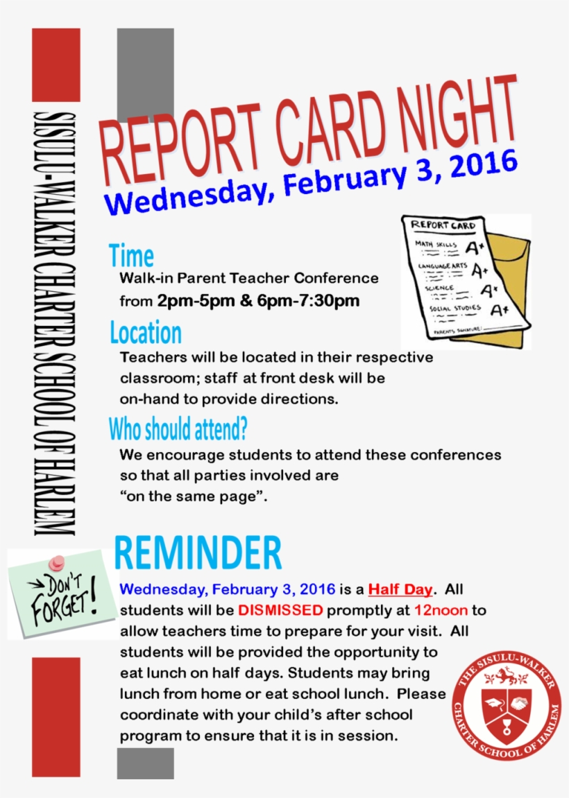 Report Card Night2016 - Draw A Report Card PNG Image | Transparent PNG ...