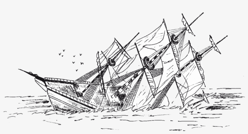 Shipwreck Drawing