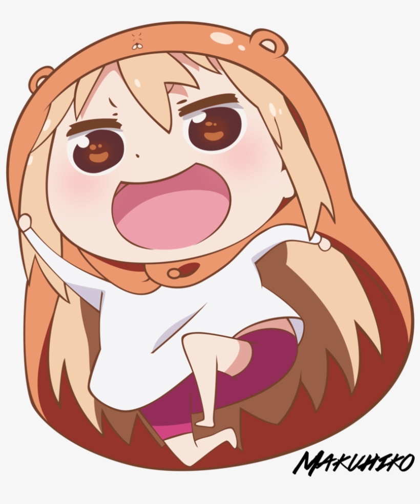 Download Anime Umaru - Sticker Cute Umaru | Transparent PNG Download ...